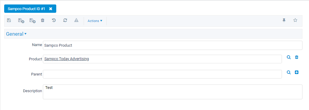 About the Advertising Product Sections Form – Aptify Support