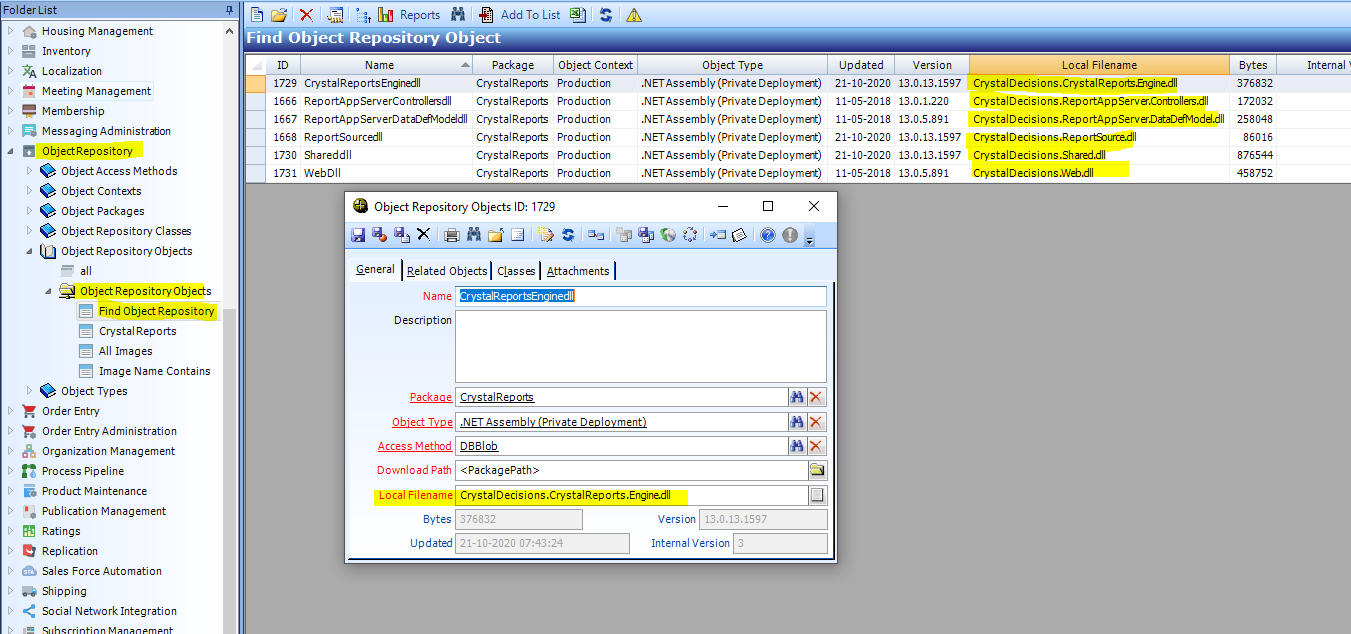 Upgrading Crystal Report Version – Aptify Support