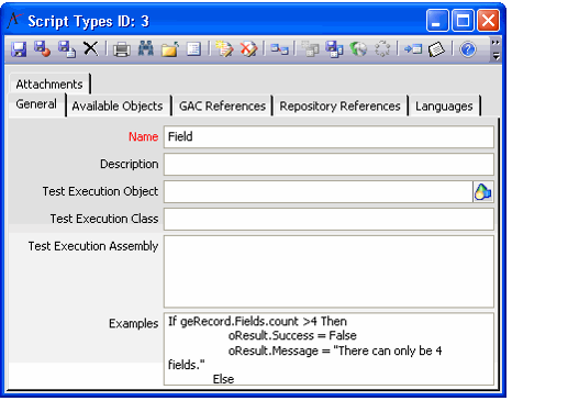About the Script Types Form – Aptify Support
