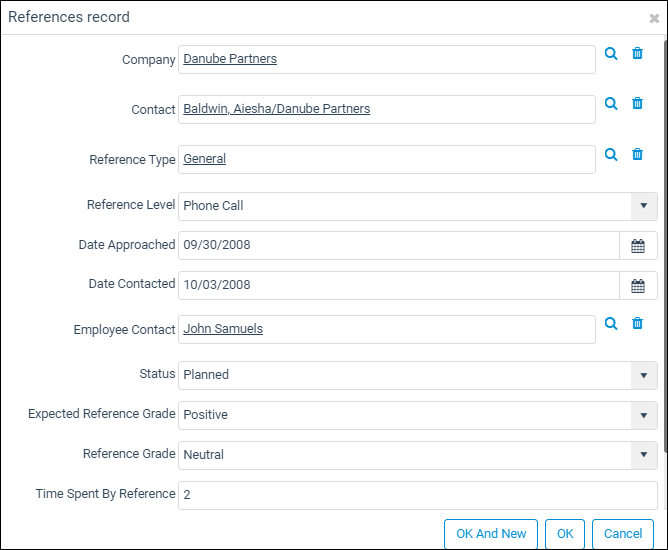 Tracking References for Opportunities – Aptify Support