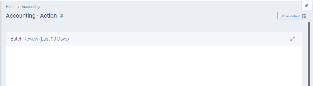 Specifying a Default Dashboard – Aptify Support