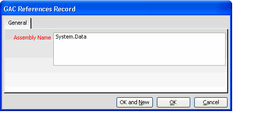 About the Script Type GAC References Form – Aptify Support