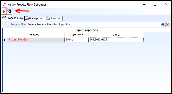 Deleting Process Flow Run Input Map Records Aptify Support 3610