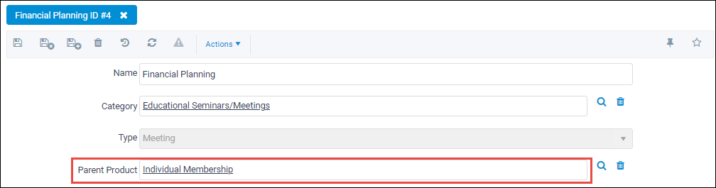 Adding Sessions to a Meeting Product – Aptify Support