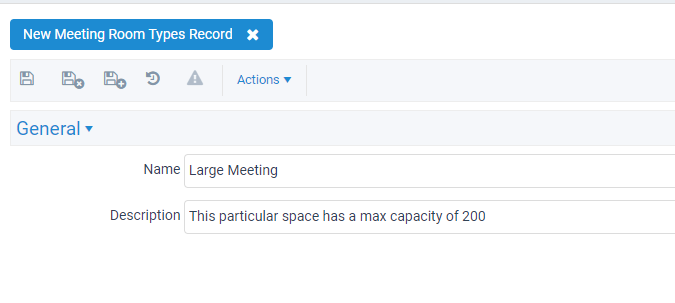 Creating Meeting Rooms – Aptify Support