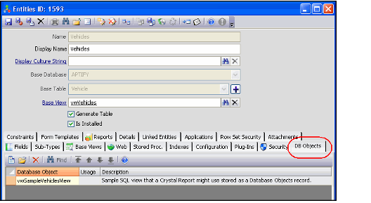 Storing Crystal Report Sql Views In Aptify As Database Objects Aptify 