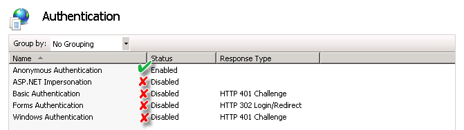 Configuring Web User Authentication – Aptify Support