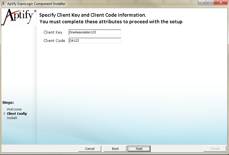 Expo Logic badge[on]demand Configuration – Aptify Support
