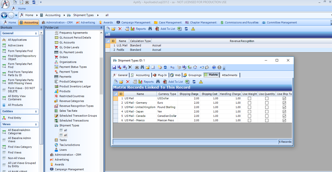 Administering e-Business 6.0 – Aptify Support
