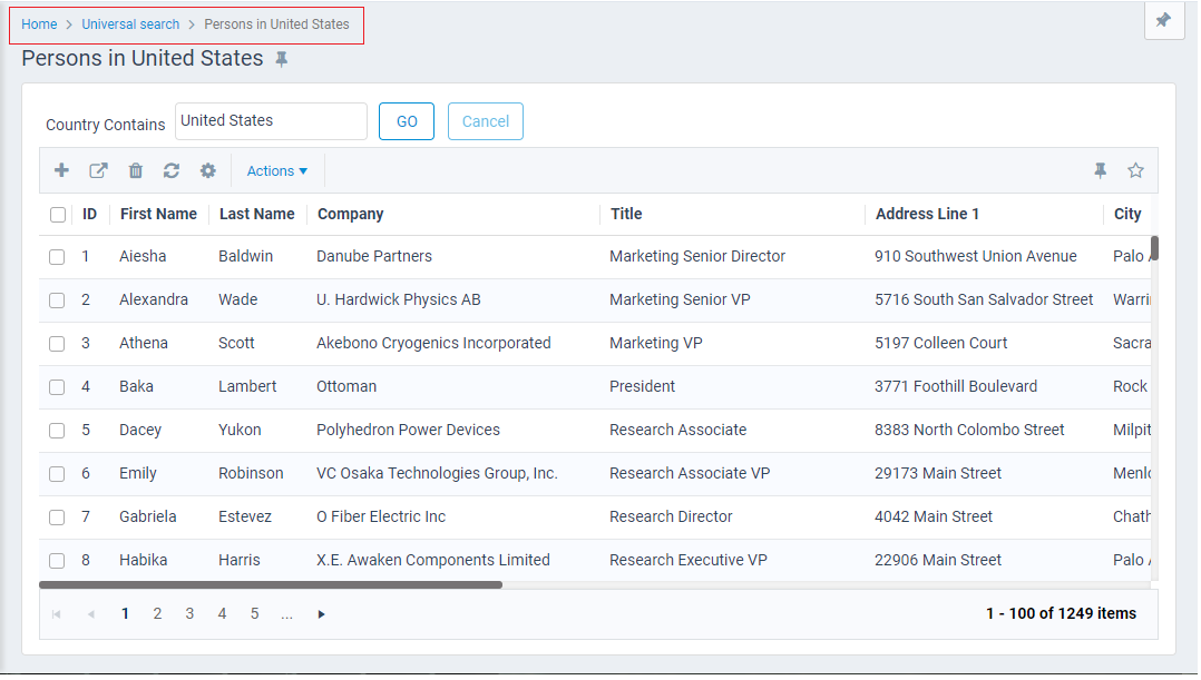 Using Navigation Path Breadcrumbs In The Web Interface Aptify Support