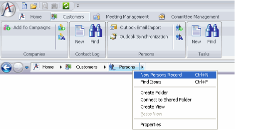 Opening a New Form – Aptify Support