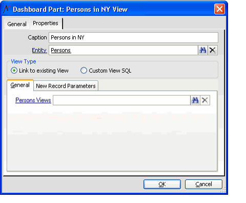 Configuring the Entity List View Component – Aptify Support