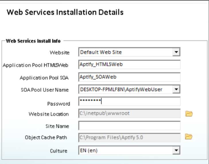 Quick List For Setting Up A New Aptify Web Server Aptify Support 