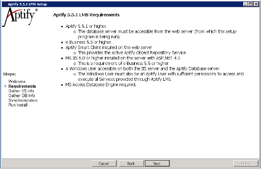 Installing the Aptify LMS Module – Aptify Support