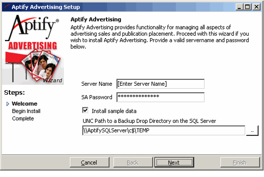 Installing Advertising Management – Aptify Support