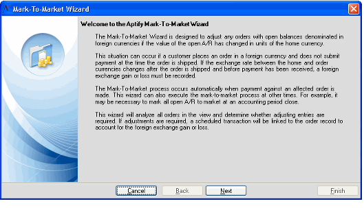 Using the Mark-To-Market Wizard – Aptify Support