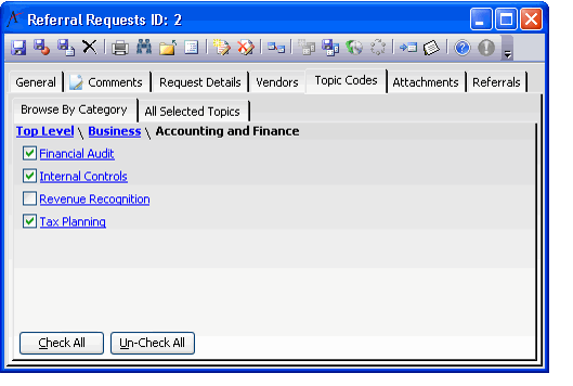 Creating Referral Requests – Aptify Support