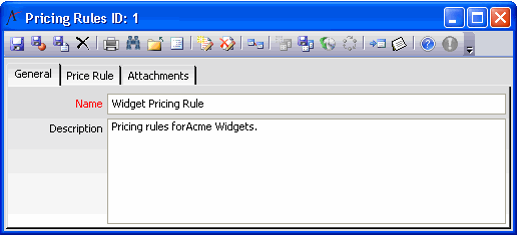 About the Pricing Rules Form – Aptify Support