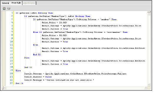 About the Pricing Rules Form – Aptify Support
