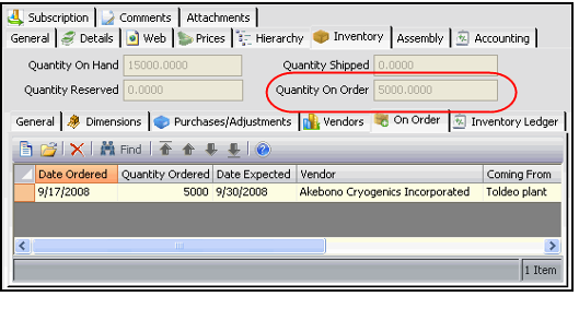 Tracking Units On Order – Aptify Support