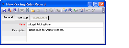 Establishing Pricing Rules – Aptify Support