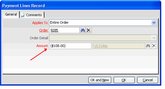 Cancelling a Taken Order with a Payment – Aptify Support