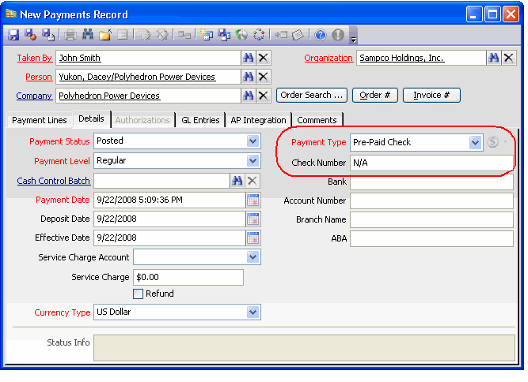Cancelling a Taken Order with a Payment – Aptify Support