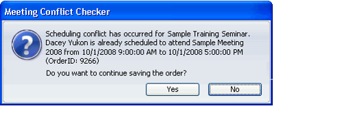 Using the Meeting Conflict Checker – Aptify Support