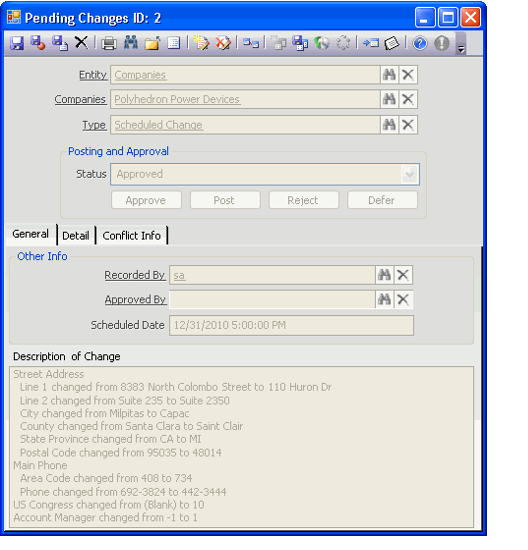 Administering Pending Changes – Aptify Support