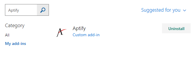 Installing the Web Version of the Aptify Add-in for Microsoft Outlook – Aptify Support