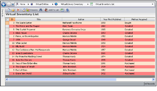 About the Virtual Entity Characteristics – Aptify Support