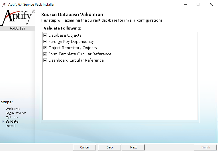 Installing Aptify 6.4 Server Software – Aptify Support