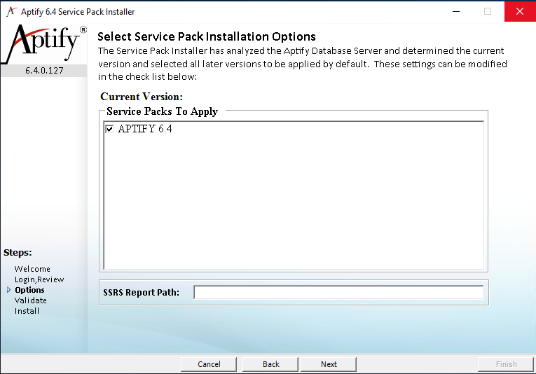 Installing Aptify 6.4 Server Software – Aptify Support