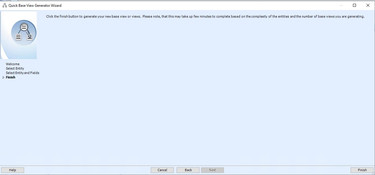 Create Base View using Quick Base View Generator Wizard (Aptify 6.2 release onwards) – Aptify ...