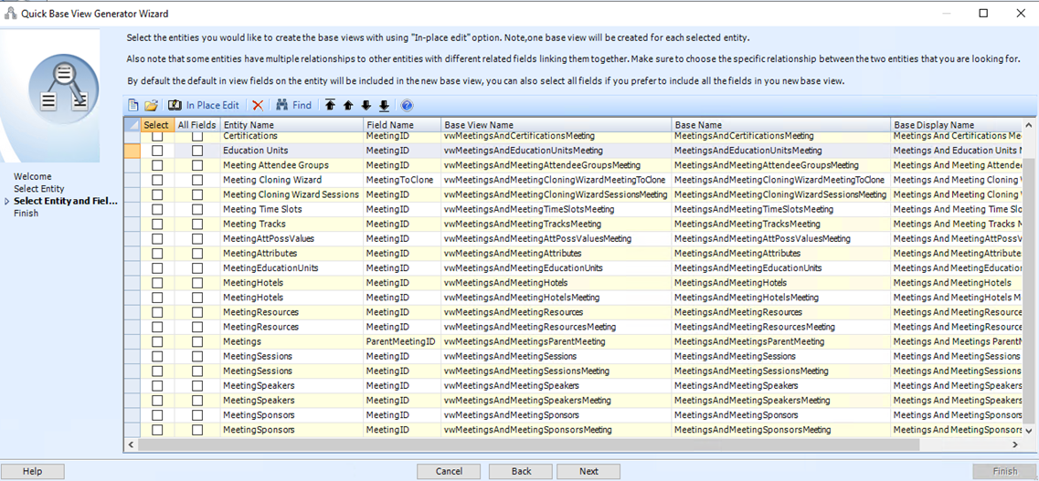Create Base View using Quick Base View Generator Wizard (Aptify 6.2 release onwards) – Aptify ...